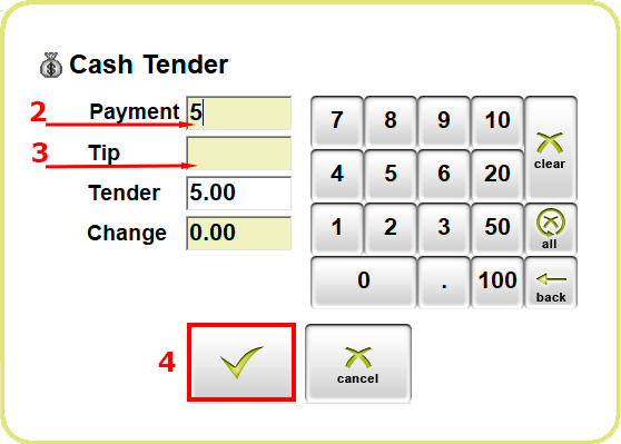 Section 5 - Completing a Quick Sale - End User Guides