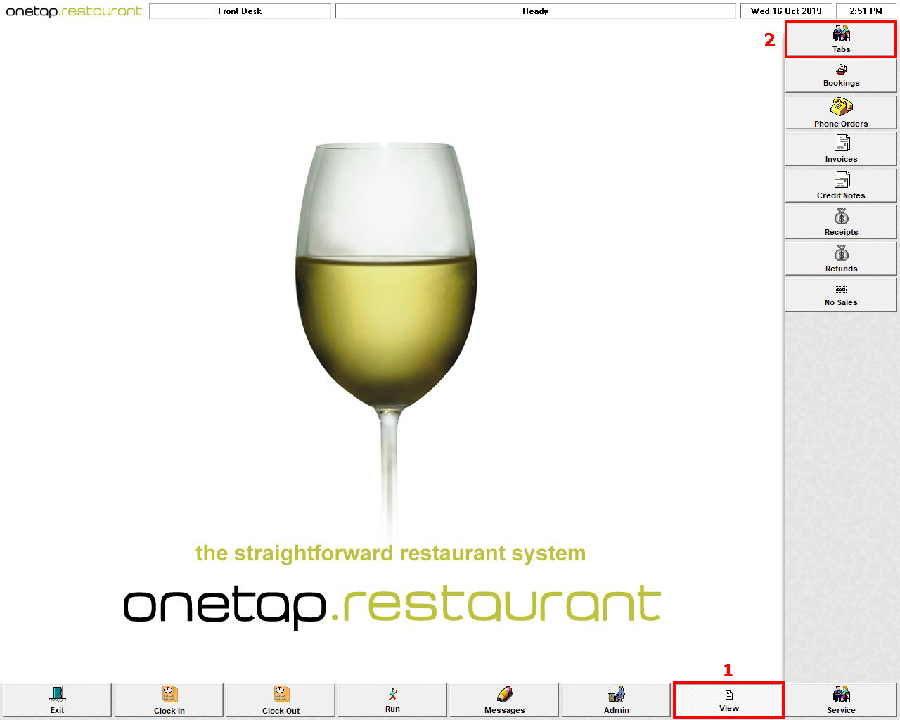 Section 6 - Opening a Tab and Placing an Order - End User Guides